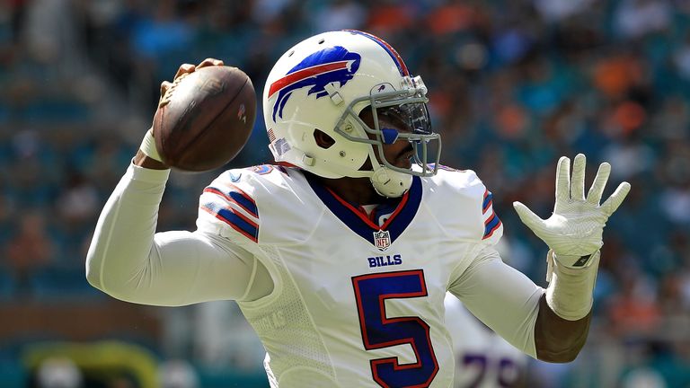 Buffalo Bills quarterback Tyrod Taylor cleared to face New York Jets ...