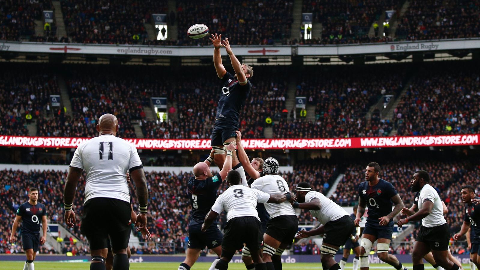 Watch England's autumn win over Fiji at Twickenham on immersive Sky VR ...