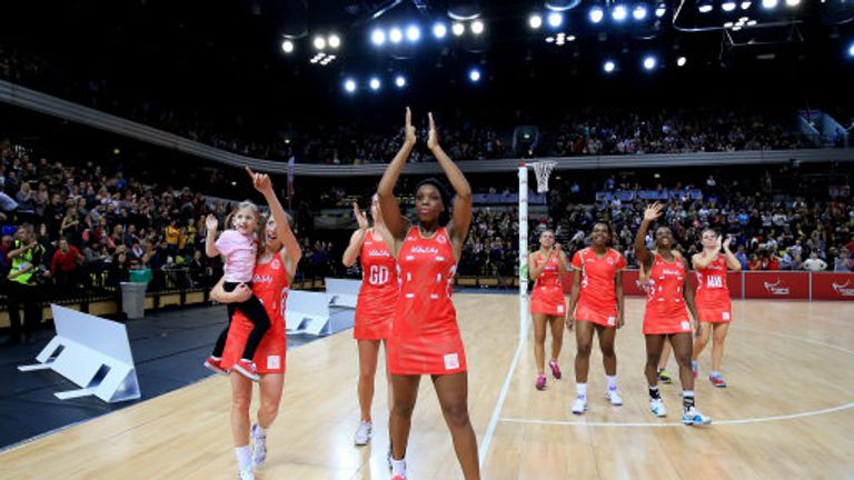 England name squad to face Jamaica in Vitality Netball International ...