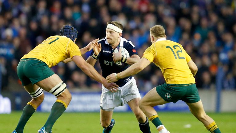 Scotland's Finn Russell remains positive after Australia defeat | Rugby ...