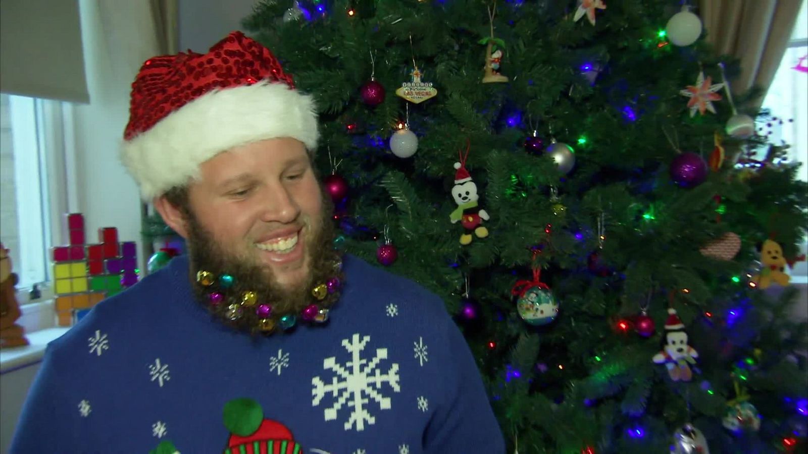 WATCH: Festive fun with golfer Andrew 'Beef' Johnston | Golf News | Sky ...