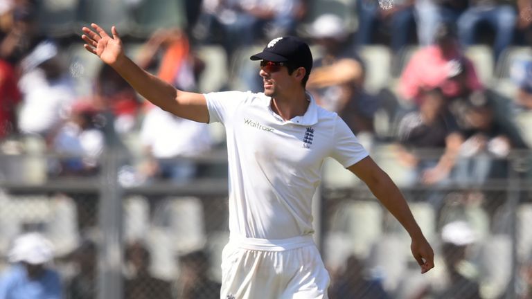 England captain Alastair Cook backed by assistant coach Paul Farbrace ...
