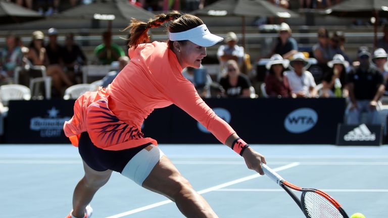American Lauren Davis wins first WTA title in Auckland Classic | Tennis ...