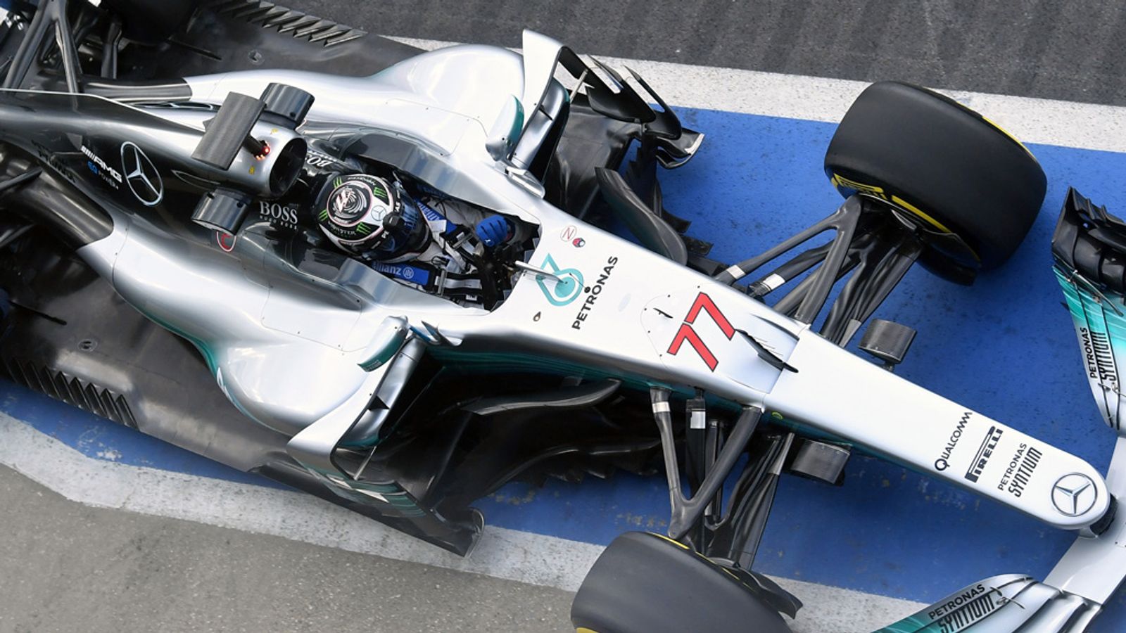 Mercedes launch W08 car as F1 champions aim for four in a row | F1 News