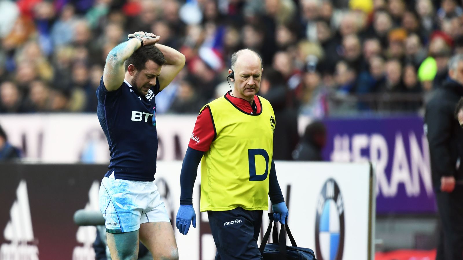 Greig Laidlaw a 'massive loss for Scotland', says Rhys Webb | Rugby ...