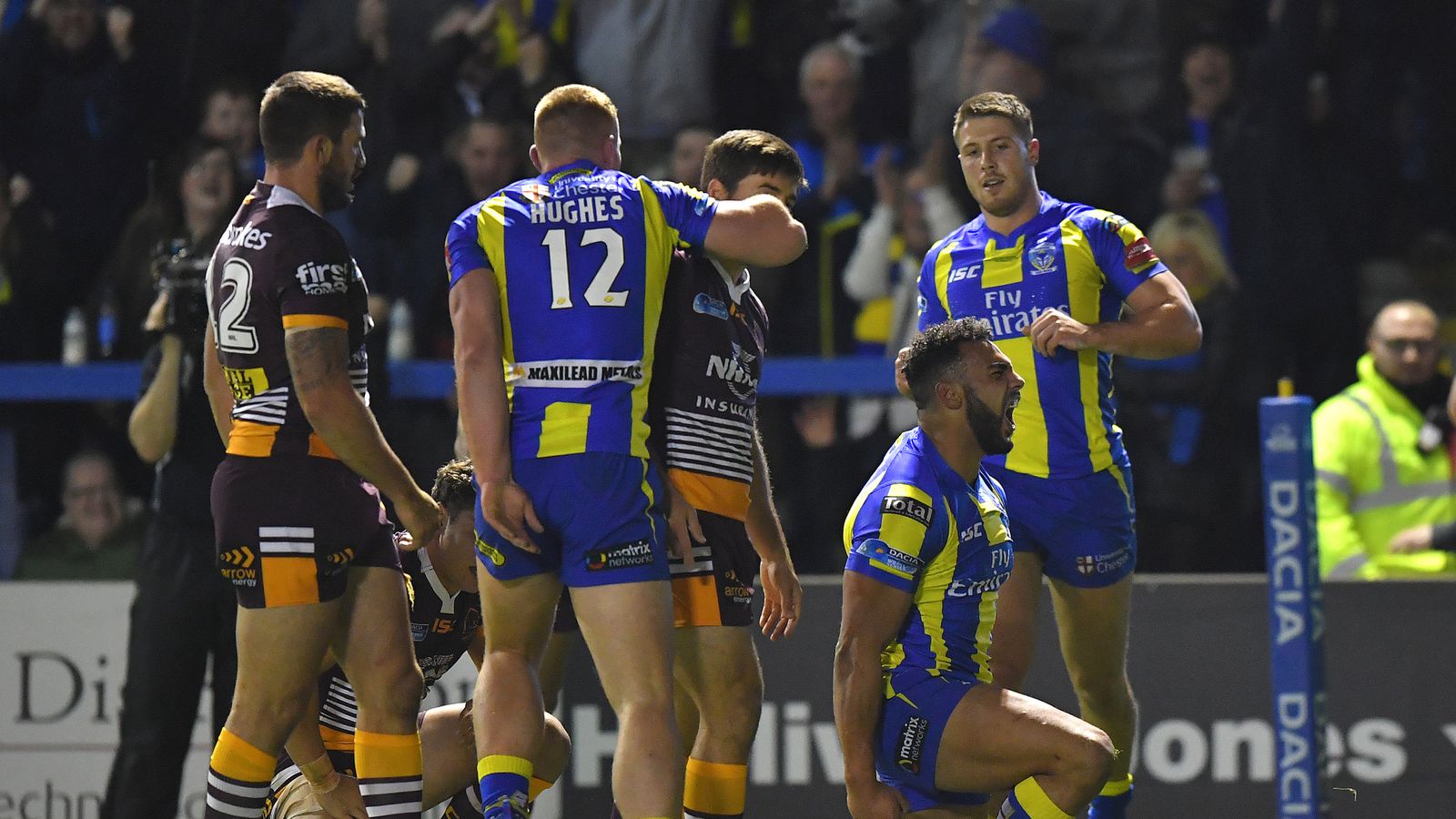 Warrington 27 - 18 Brisbane - Match Report & Highlights