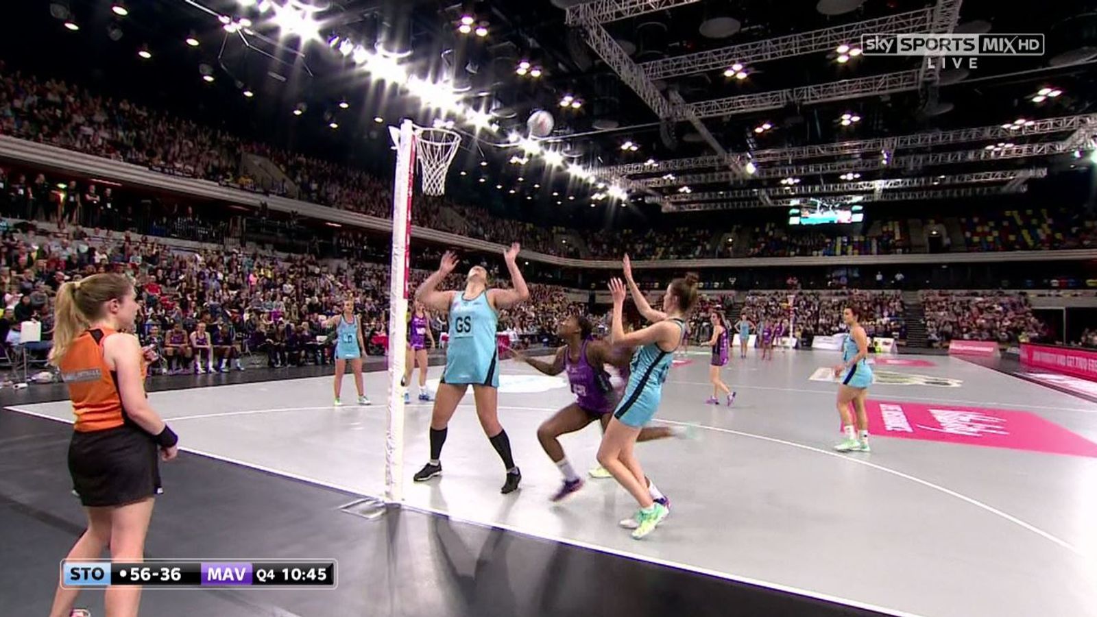 Surrey Storm crush Hertfordshire Mavericks at London's Copper Box Arena ...