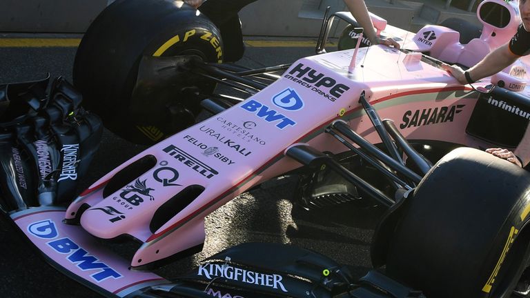 Introducing Force India's pink car | F1 News