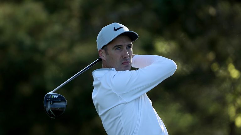 Ross Fisher celebrates earning a place in the field for the Masters ...