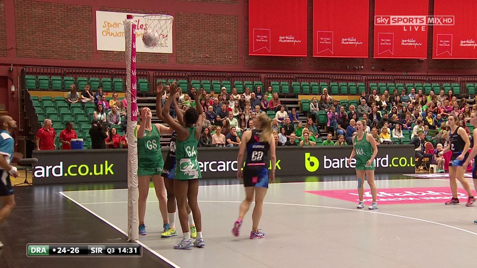 Celtic Dragons seal famous Vitality Superleague win over Sirens ...