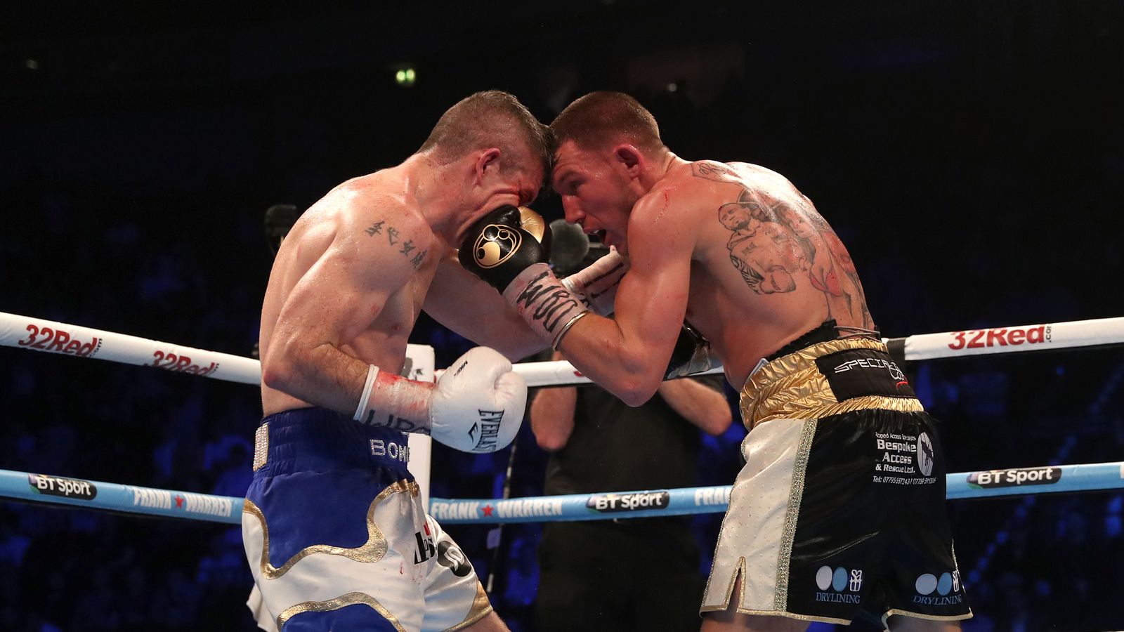 Liam Smith edges Liam Williams as cut eye costs Welshman WBO title ...