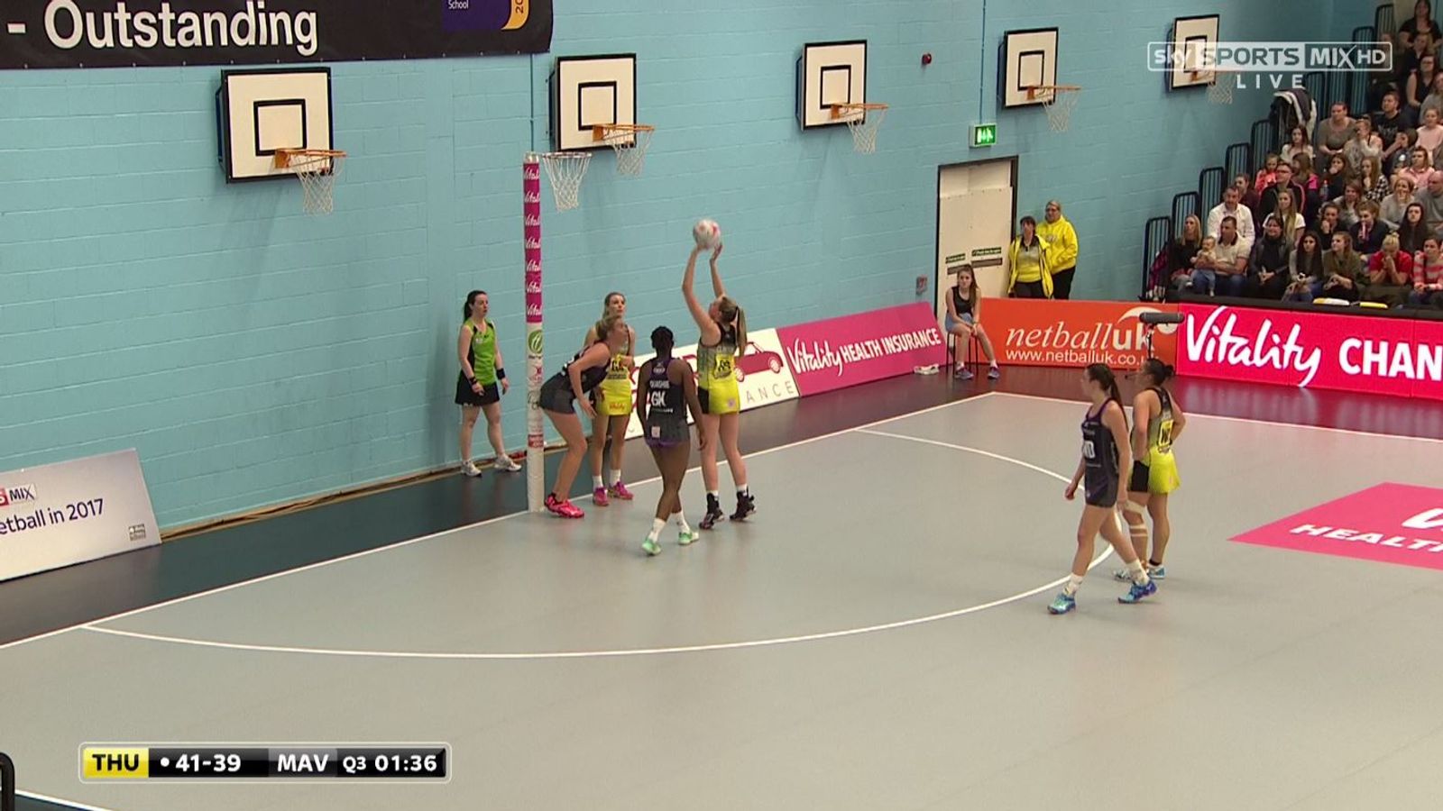 Manchester Thunder defeat Hertfordshire Mavericks in Vitality Netball ...