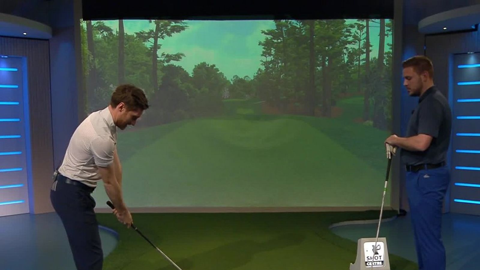 Seb Carmichael-Brown takes on Augusta's Amen Corner in the Shot Centre ...