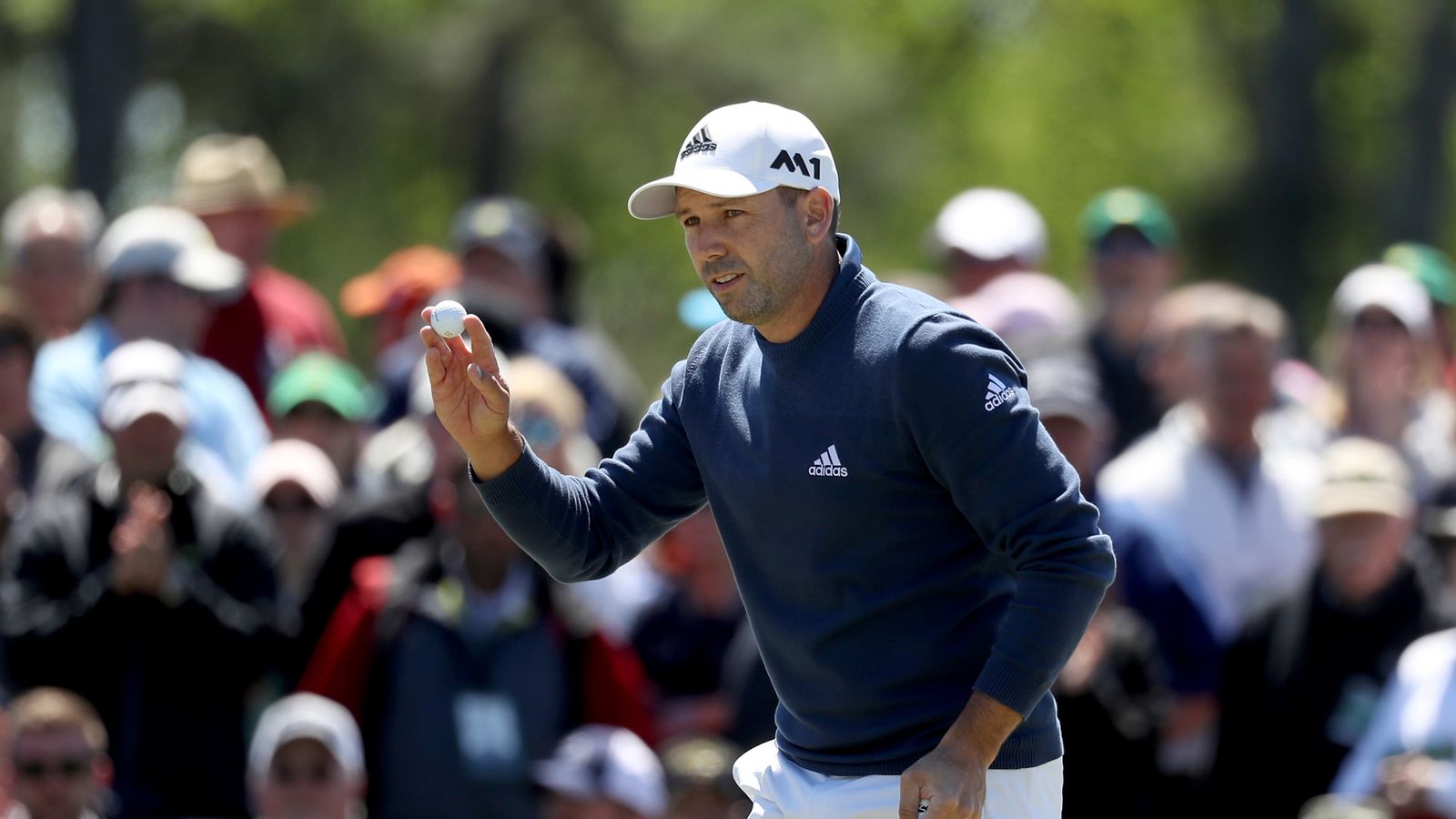 Masters: Sergio Garcia and Rickie Fowler share halfway lead at Augusta ...