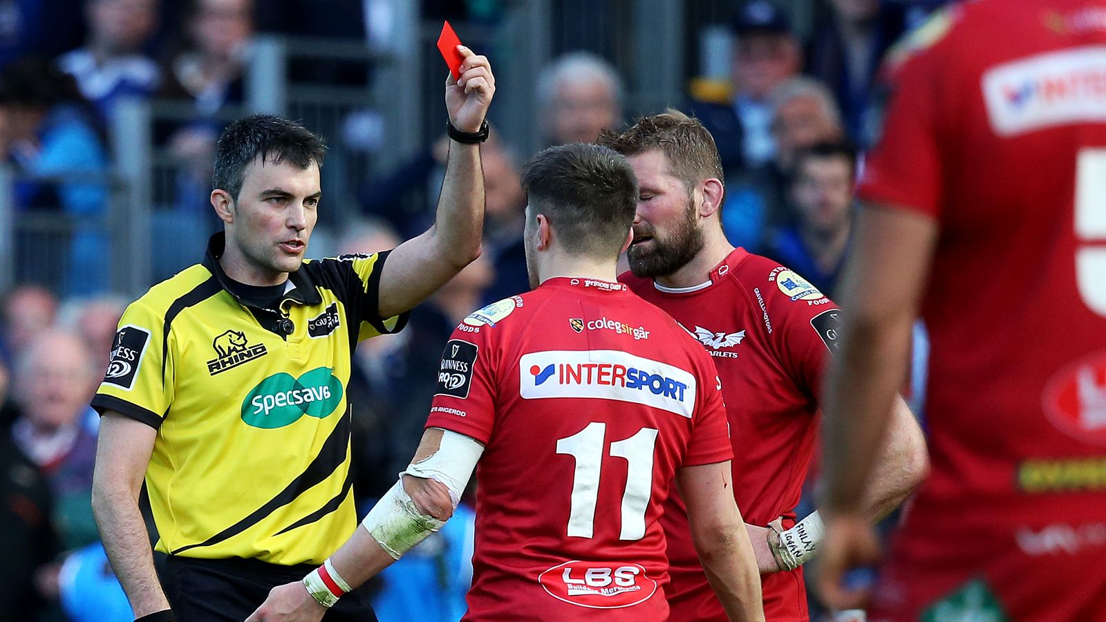 Steff Evans has red card overturned and cleared to play for Scarlets in ...