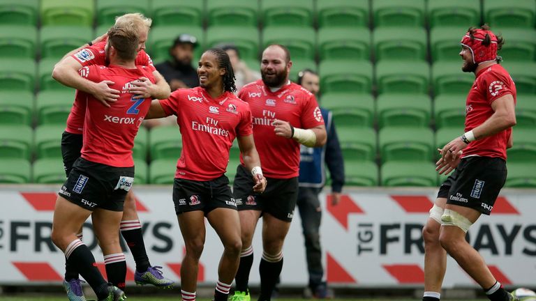 Lions roar to seventh straight Super Rugby win with Rebels rout | Rugby ...