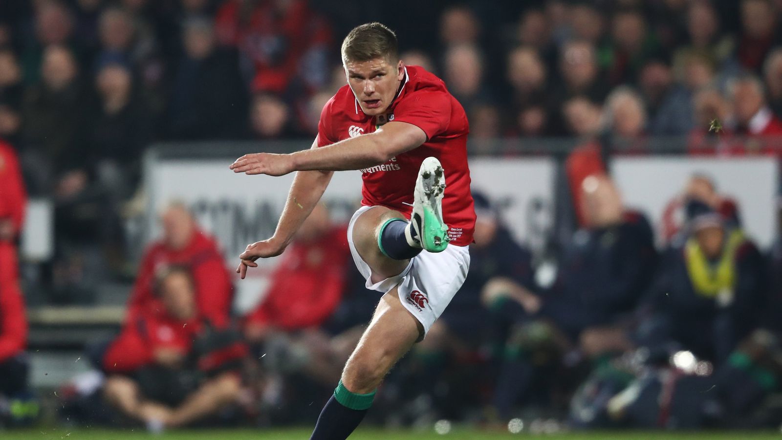 Warren Gatland declares Owen Farrell fit for first Test | Rugby Union ...
