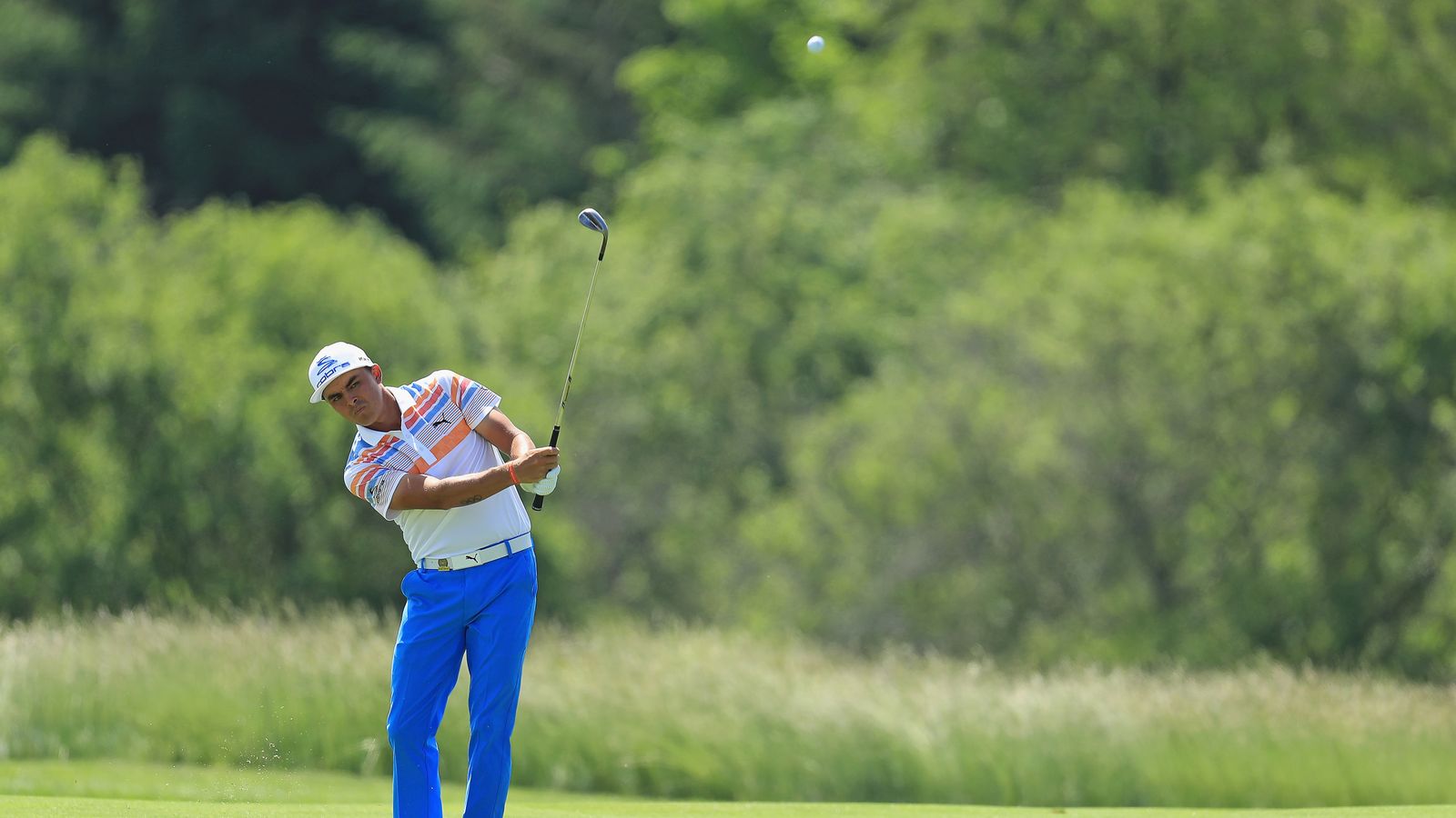 Rickie Fowler sets US Open pace as Rory McIlroy struggles at Erin Hills ...