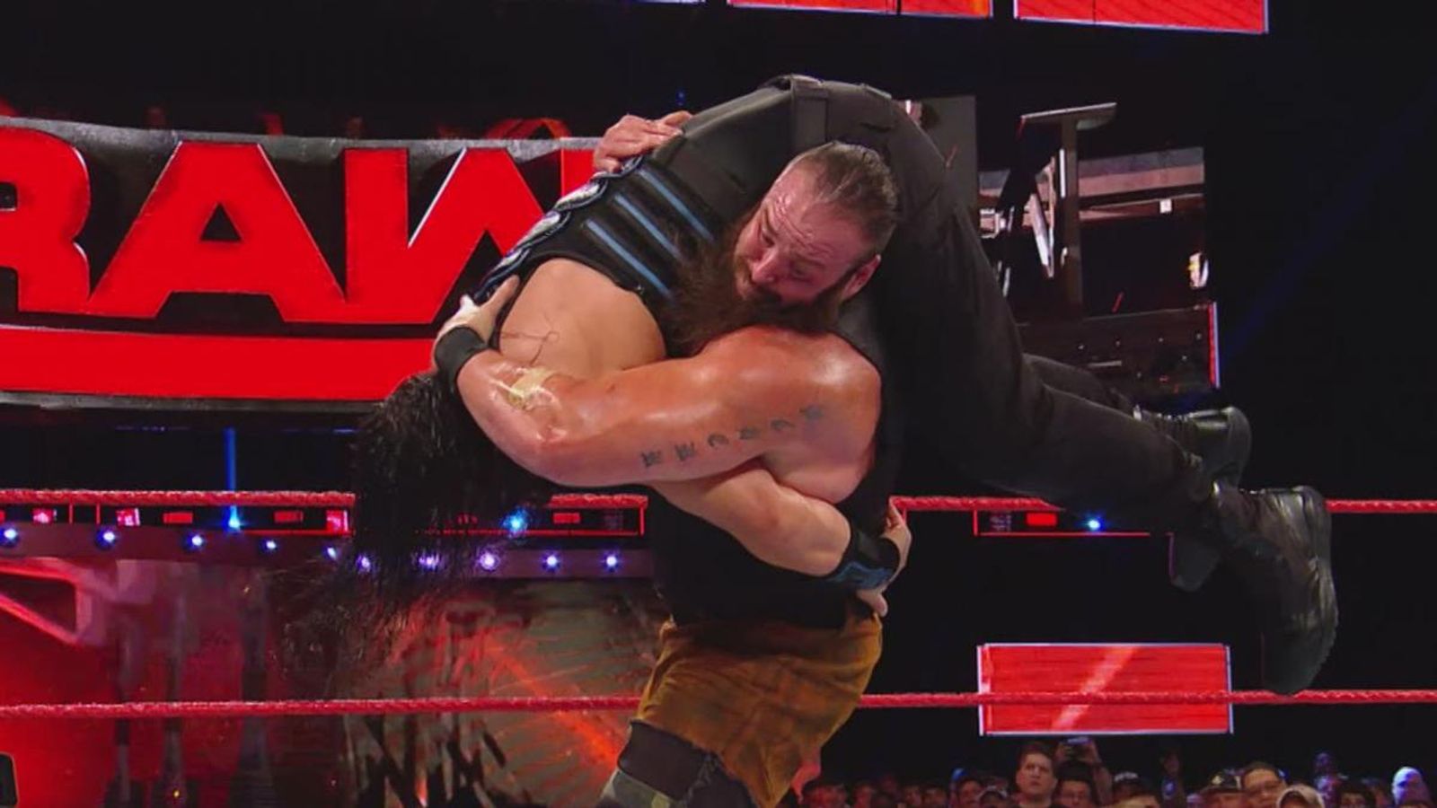 WWE: Braun Strowman destroys RAW main event | WWE News | Sky Sports