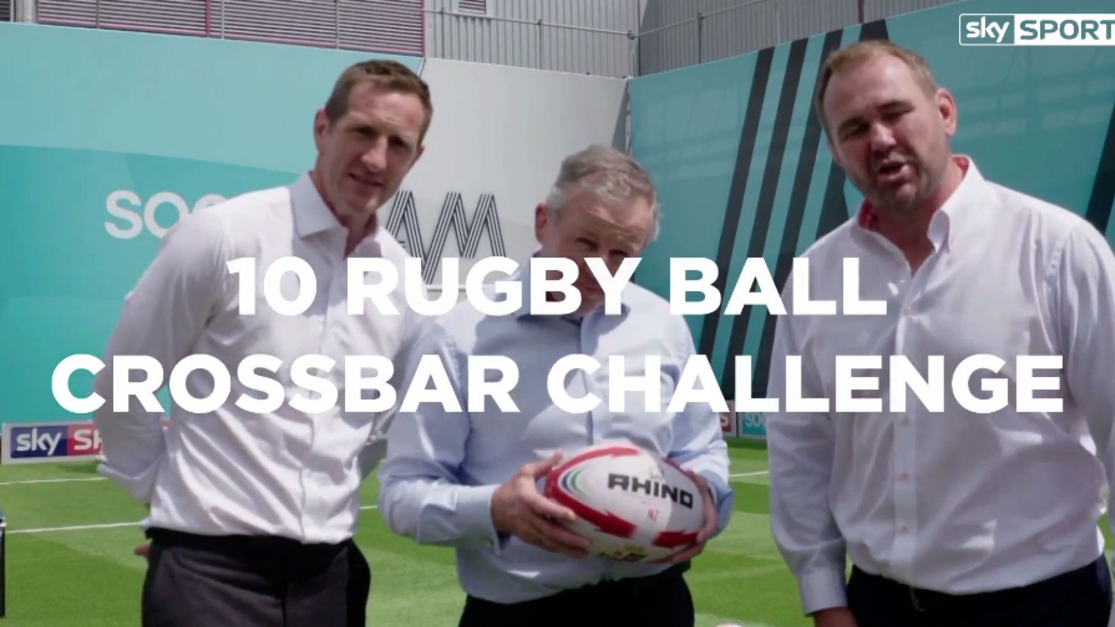 WATCH: Rugby crossbar challenge! | Rugby Union News | Sky Sports