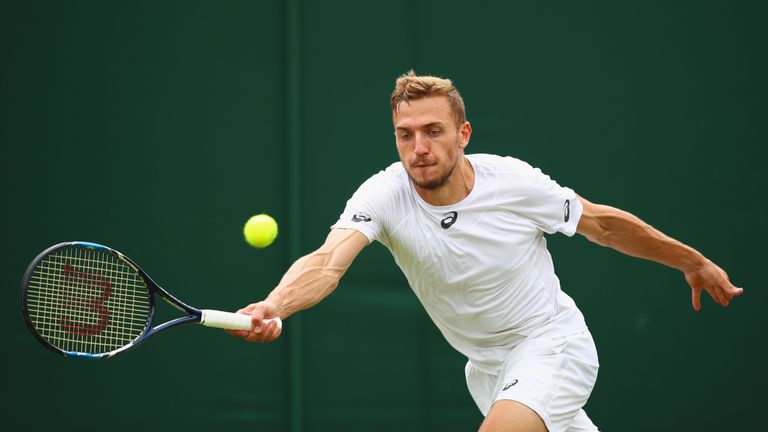 Kyle Edmund beats Alex Ward at Wimbledon to reach second round | Tennis ...