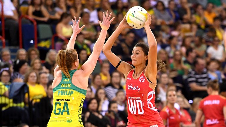 Quad Series 2017: Australia beat England in Brisbane | Netball News ...