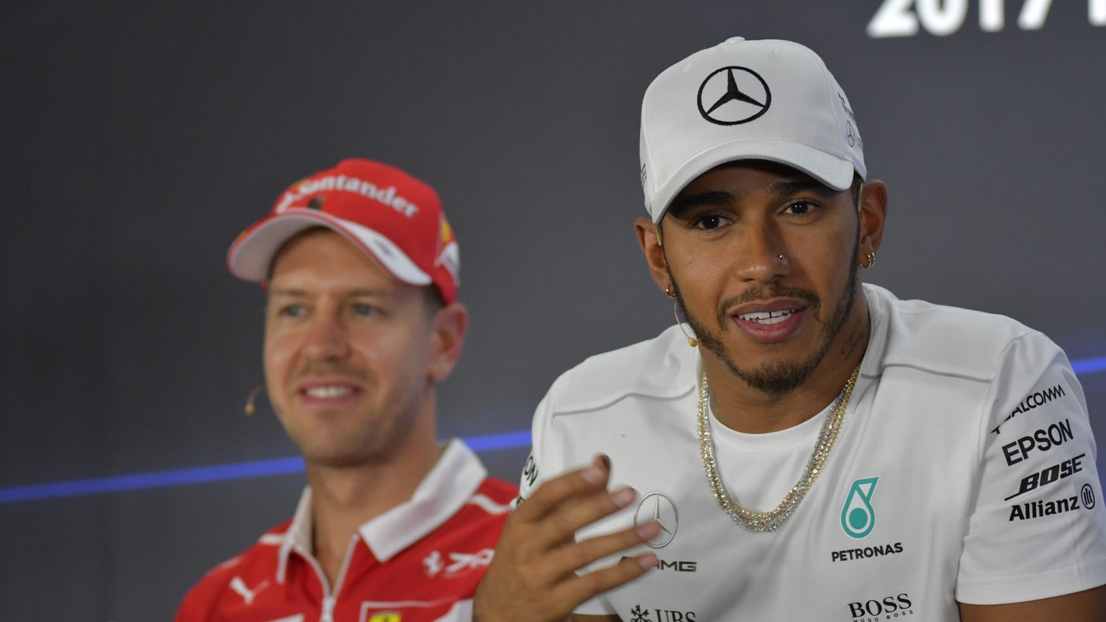 Lewis Hamilton, Sebastian Vettel's playful verbal spar at Abu Dhabi GP ...