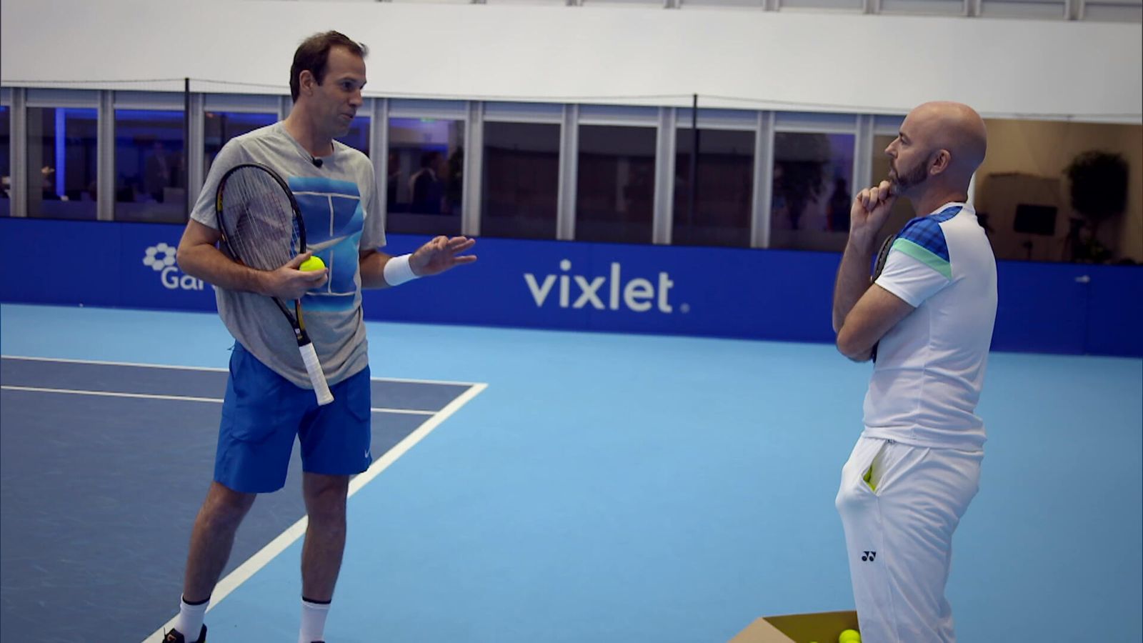 WATCH: Greg Rusedski and Jamie Delgado's serving masterclass | Tennis ...