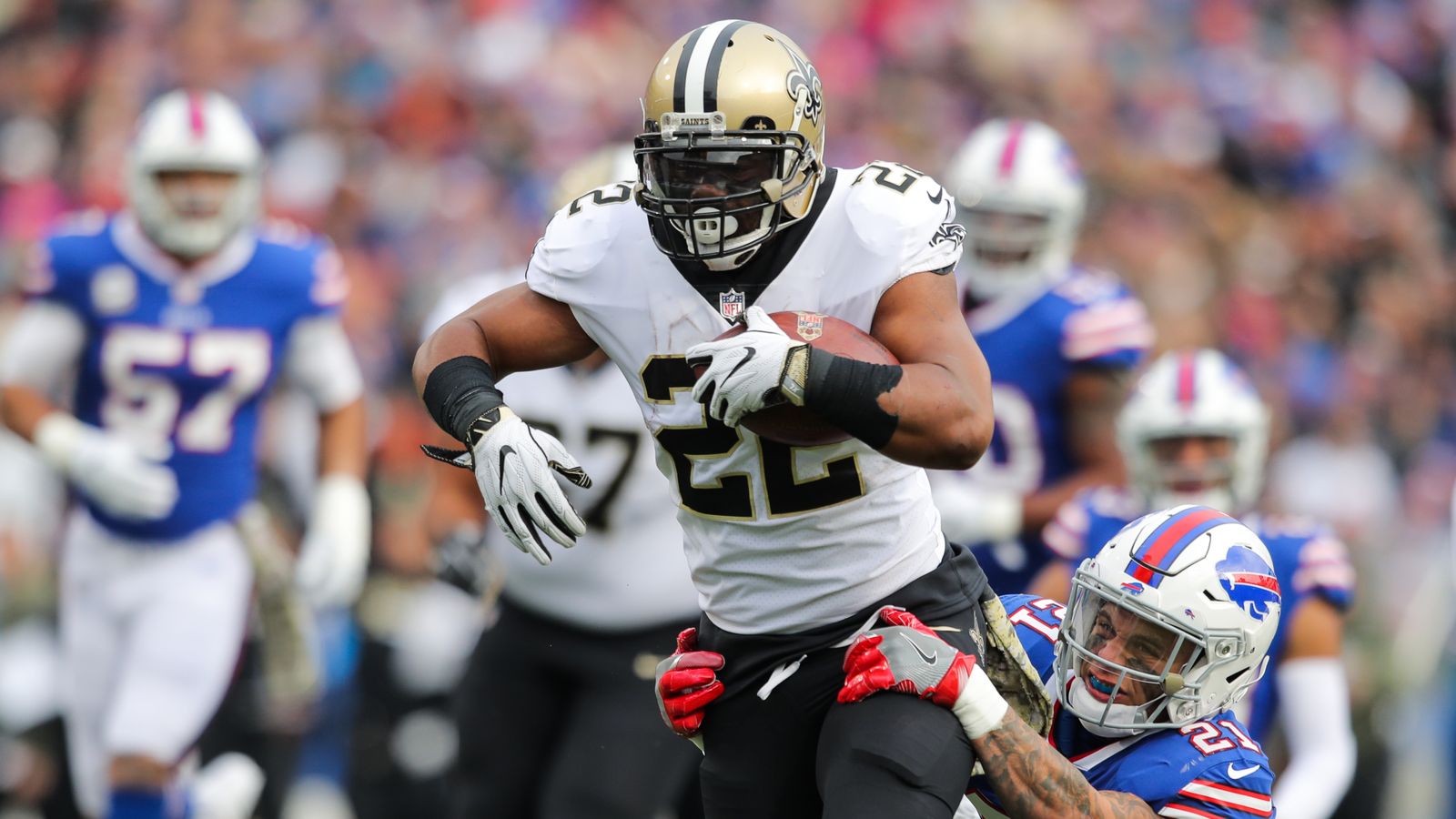 New Orleans Saints 47-10 Buffalo Bills: Mark Ingram runs in for three ...