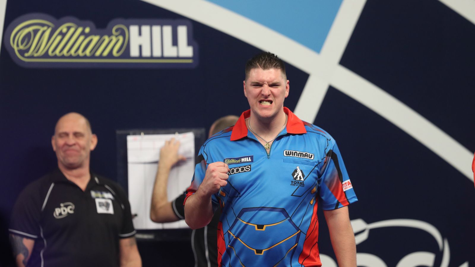 Dayrl Gurney nailed a magnificent 170 at the World Darts Championship ...