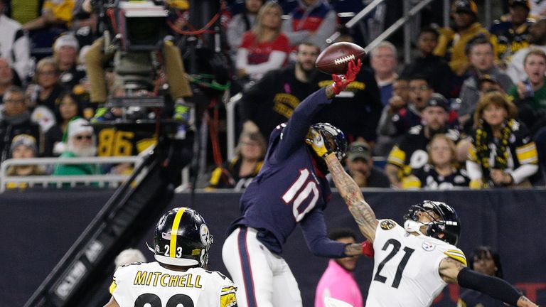 DeAndre Hopkins makes sensational one-handed touchdown catch | NFL News ...