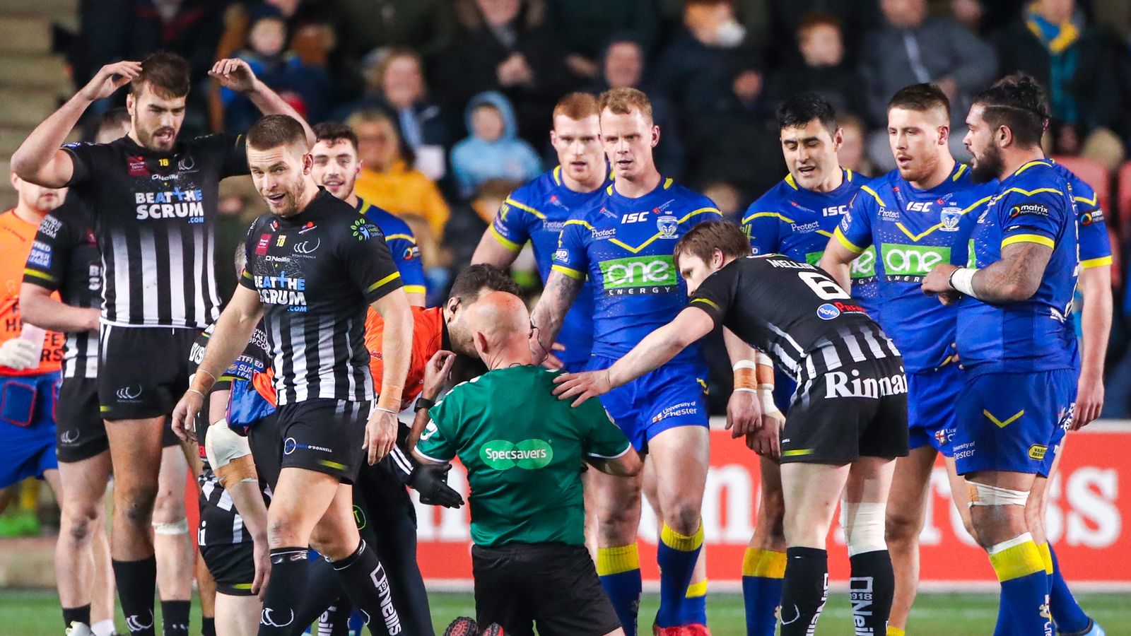 Widnes co-captain Chris Houston faces ban following referee collision ...