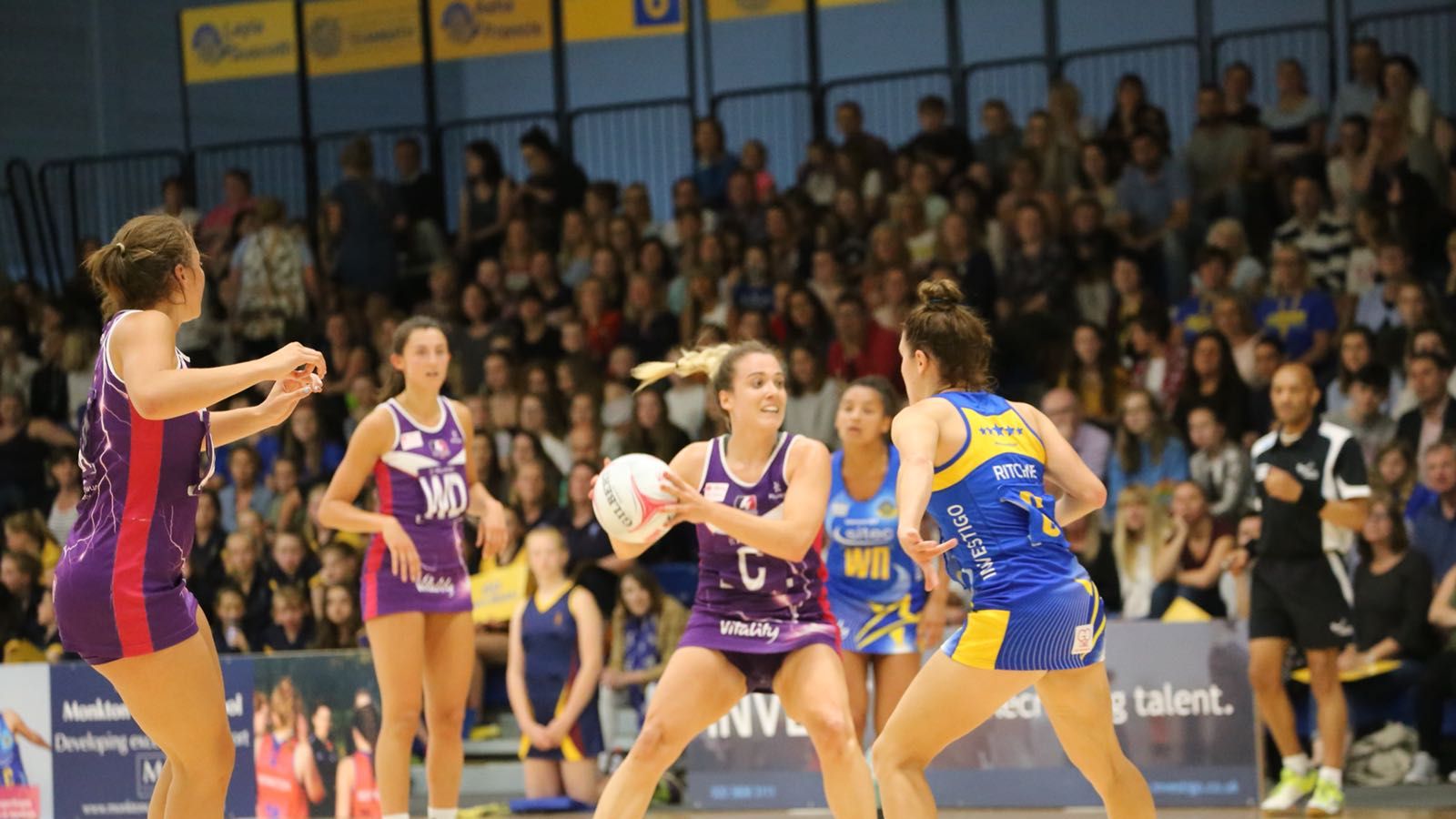 Loughborough Lightning defeat Team Bath in thrilling Vitality Netball ...