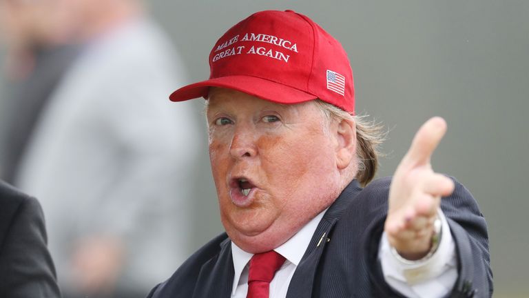 'Donald Trump' takes a visit to the Sky Zone during the US Open | Golf ...