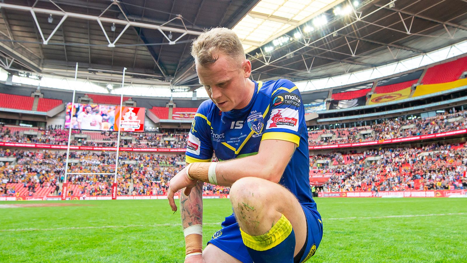 Kevin Brown devastated after third Challenge Cup final defeat | Rugby ...