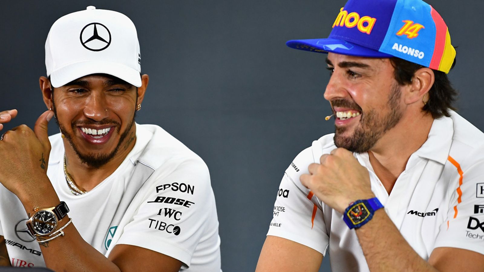 Abu Dhabi GP: Fernando Alonso says Lewis Hamilton only happy driver in ...