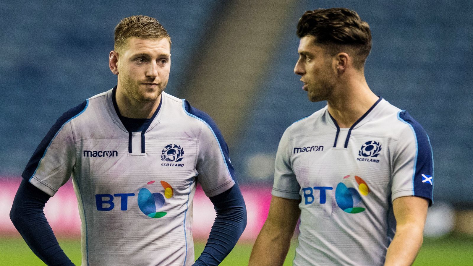 Scotland's Finn Russell and Adam Hastings given Six Nations challenge ...