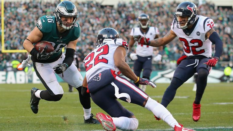 Houston Texans 30-32 Philadelphia Eagles: Nick Foles throws four ...