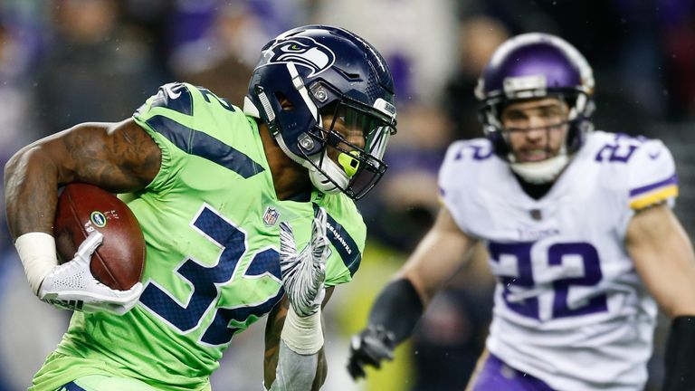 Minnesota Vikings 7-21 Seattle Seahawks: Chris Carson impresses as ...