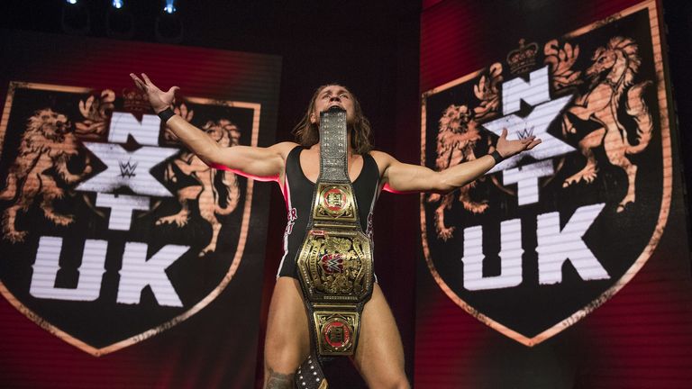 WWE: Pete Dunne in no rush for call-up to main roster | WWE News | Sky ...