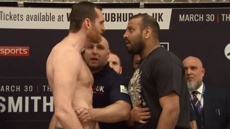 Smith vs Eggington: David Price and Kash Ali resume hostilities during ...