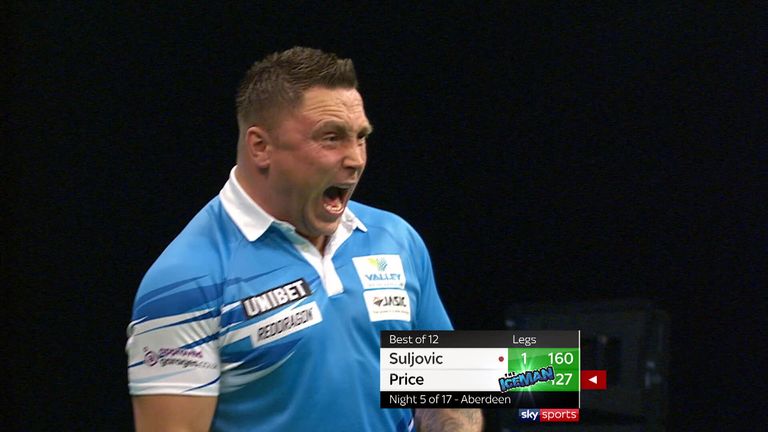 Rob Cross was among the big hitters as the Premier League Darts landed ...