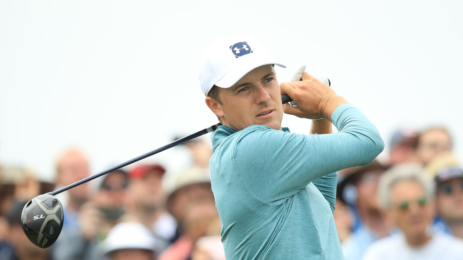 US Open: Jordan Spieth blames caddie for two errant shots on one hole ...