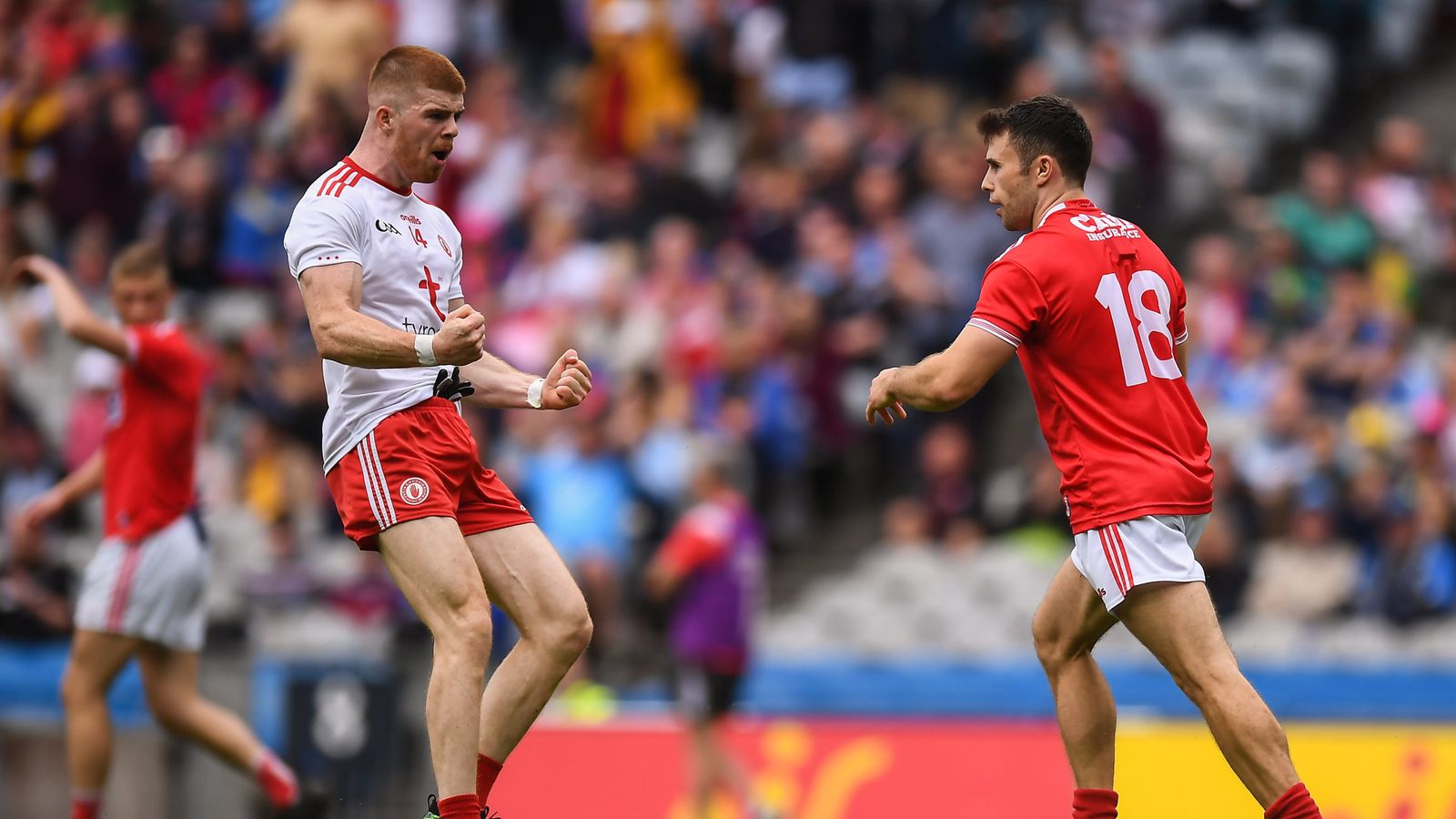 Tyrone 2-15 Cork 2-12: Red Hands reel in Rebels | GAA News | Sky Sports