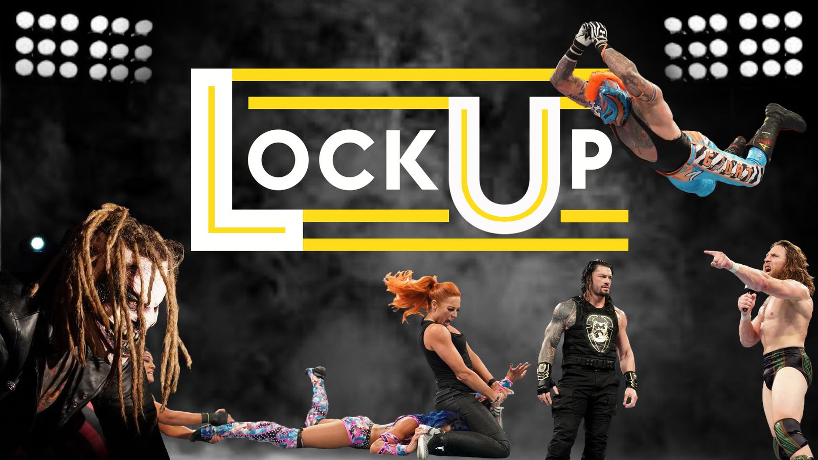 WWE Lock Up - The Fiend, Rey Mysterio, The Four Horsewomen and Daniel ...
