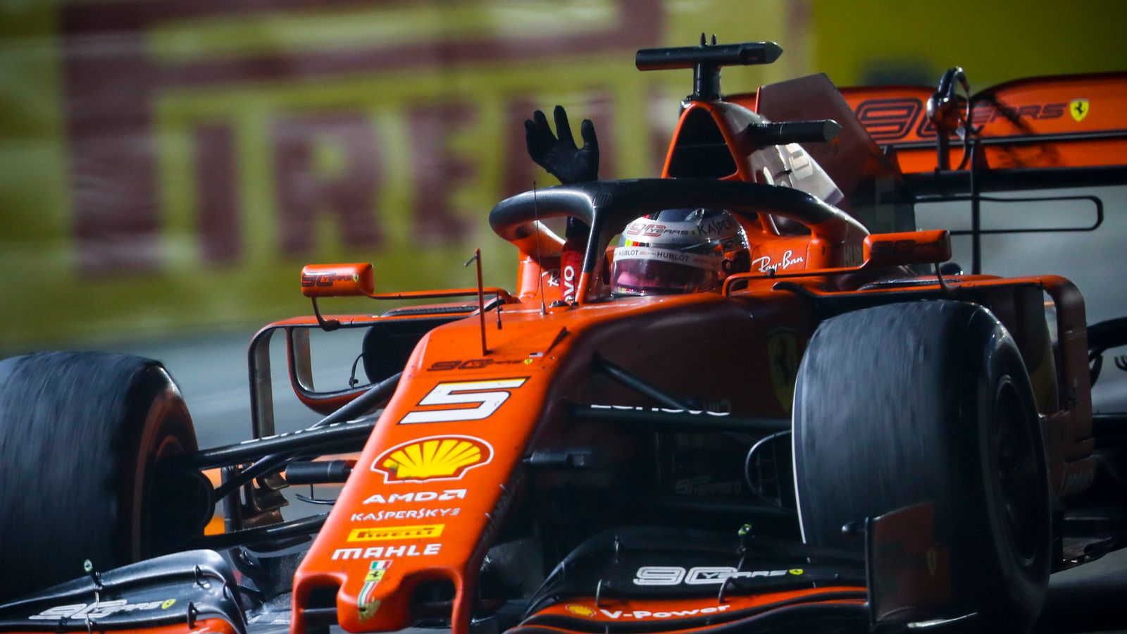 Singapore GP: Sebastian Vettel beats angry Charles Leclerc to end F1 ...