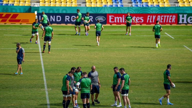 Ireland concerned by state of pitch for Rugby World Cup game with Samoa ...