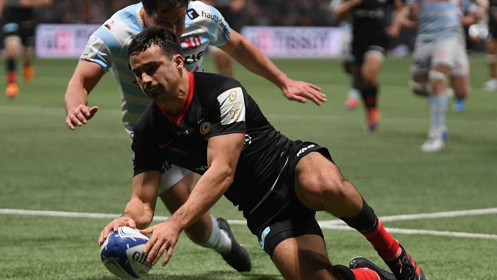 Alex Lozowski: Saracens centre to join Montpellier on season-long loan ...