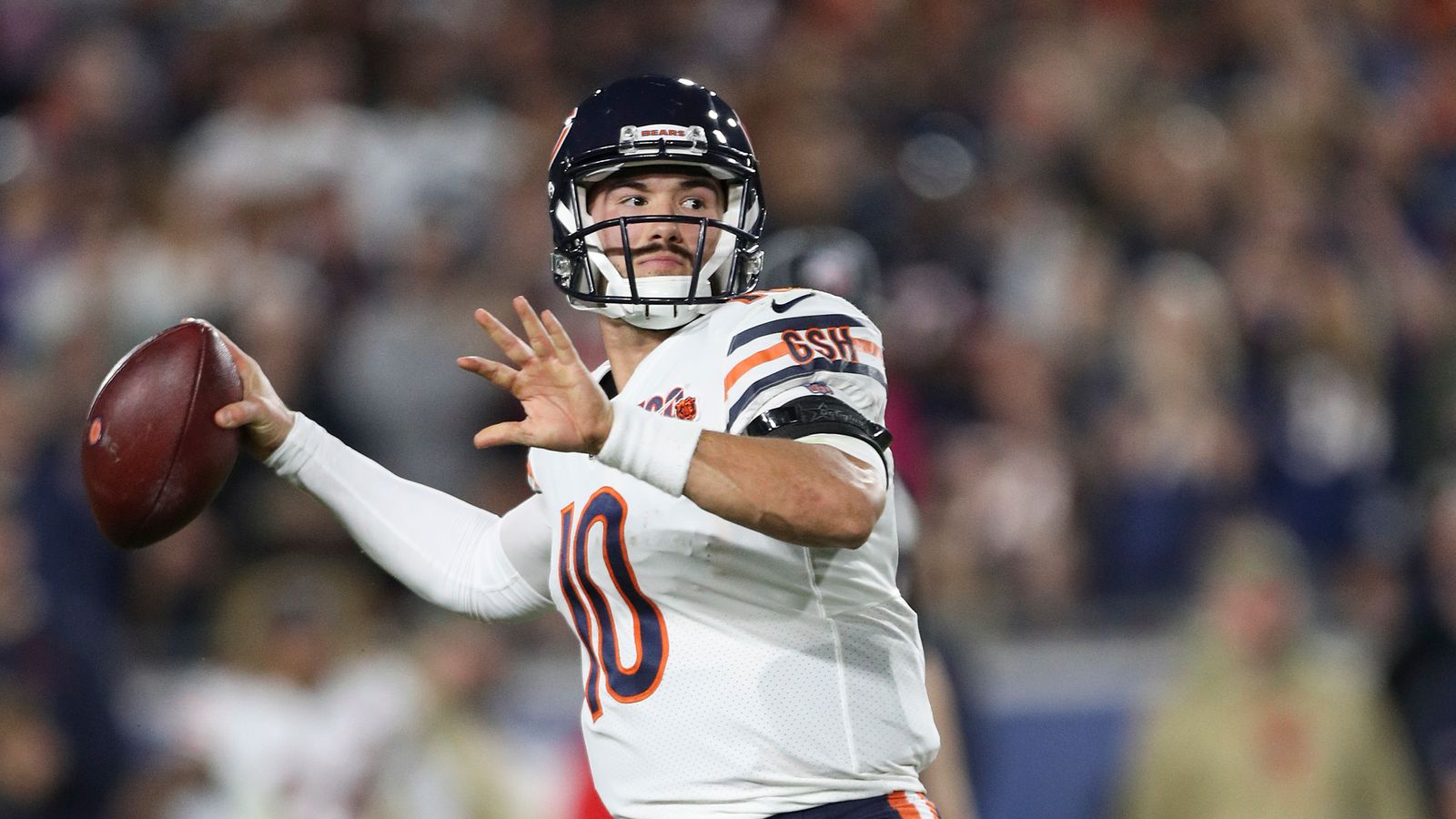 Mitchell Trubisky: Chicago Bears quarterback suffers hip injury | NFL ...