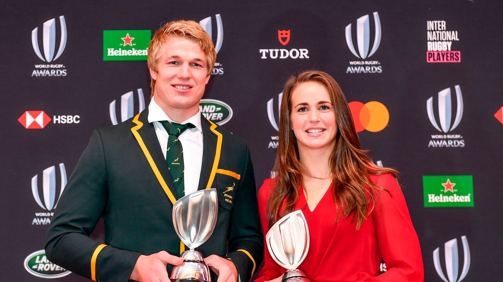 Pieter-Steph du Toit and Emily Scarratt win World Rugby's Player of the ...